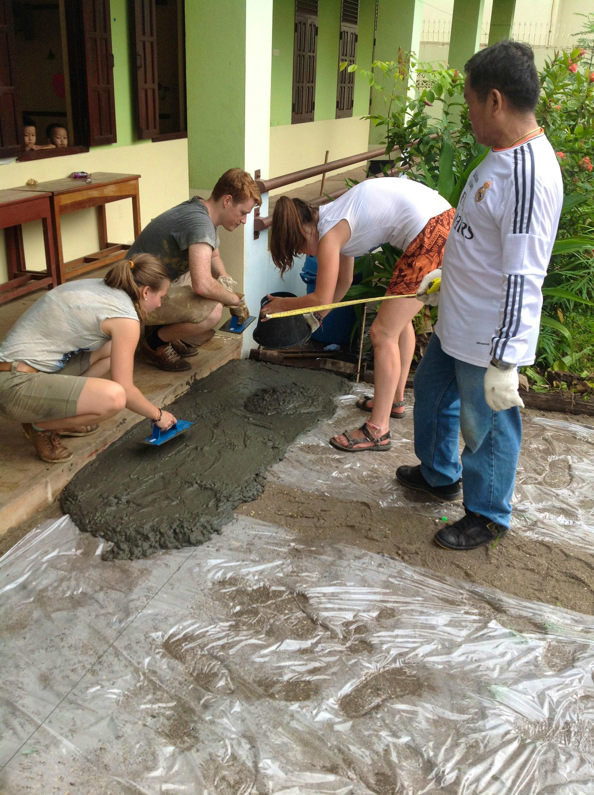Construction & Renovation of Community Facilities | Volunteer in Laos 2023
