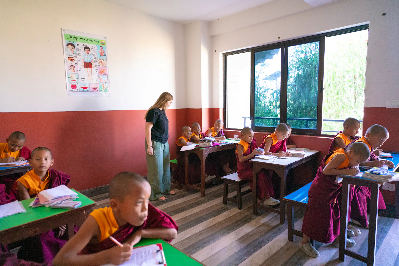Nepal English Teaching to Monks Volunteers | Volunteer in Nepal 2026