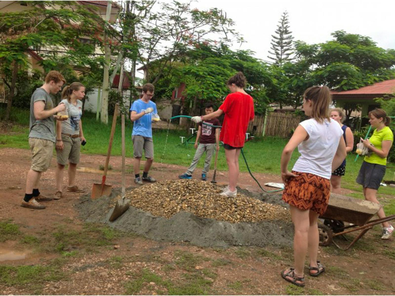 Construction & Renovation of Community Facilities | Volunteer in Laos 2025