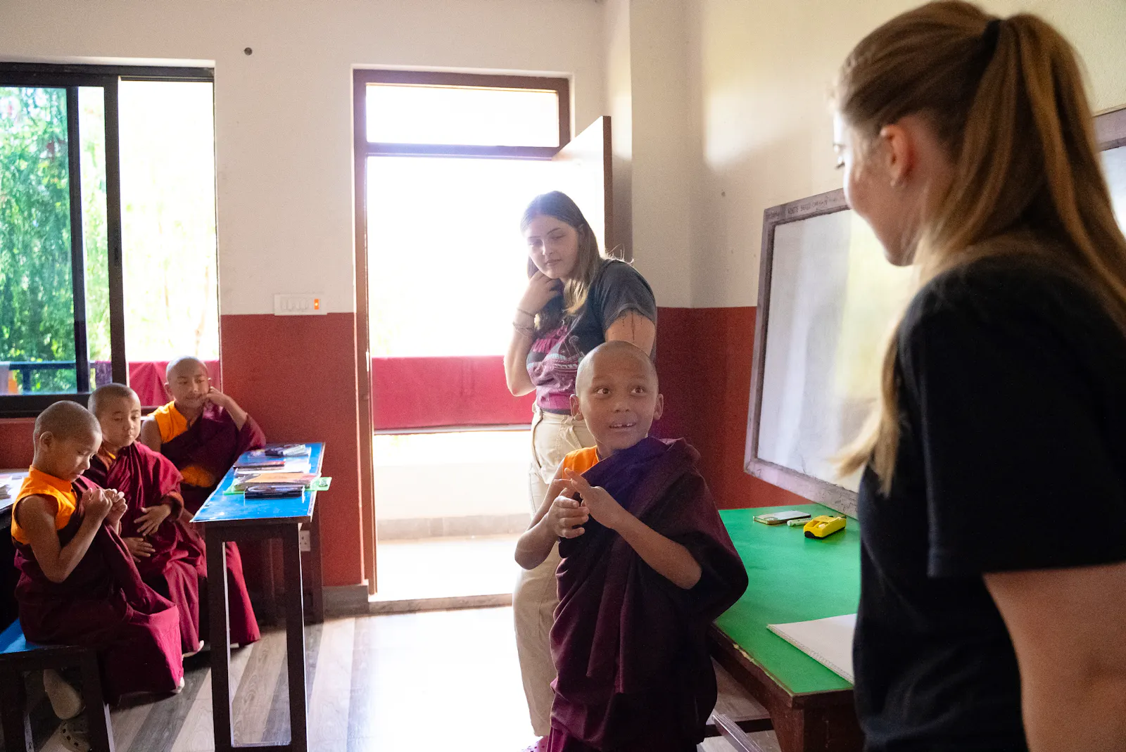 Nepal English Teaching to Monks Volunteers | Volunteer in Nepal 2026