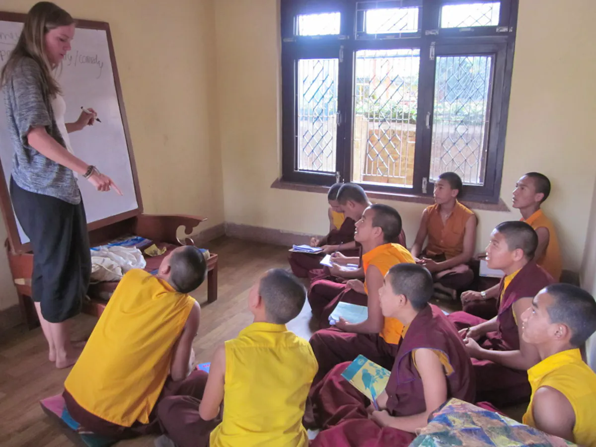 Buddhist Monasteries English Teaching | Volunteer in Nepal 2025