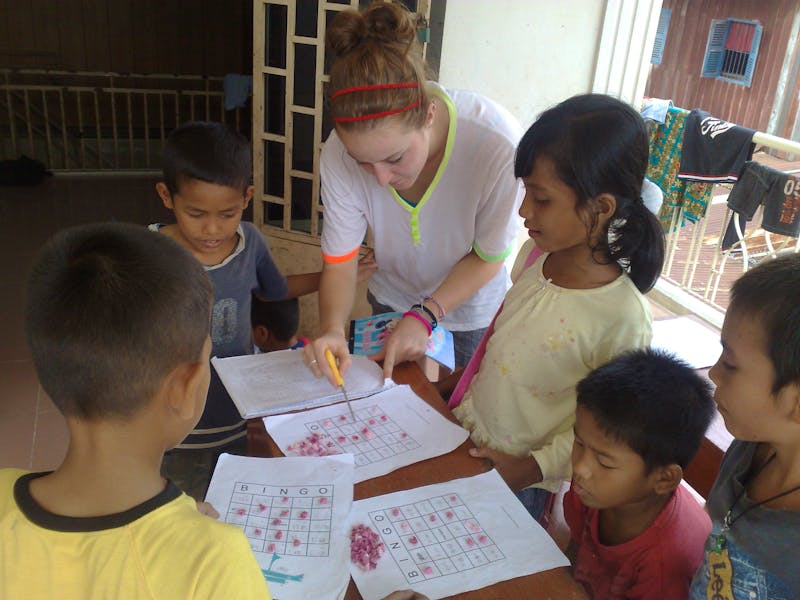 English Language Helper & Teacher for Students | Volunteer in Cambodia 2025
