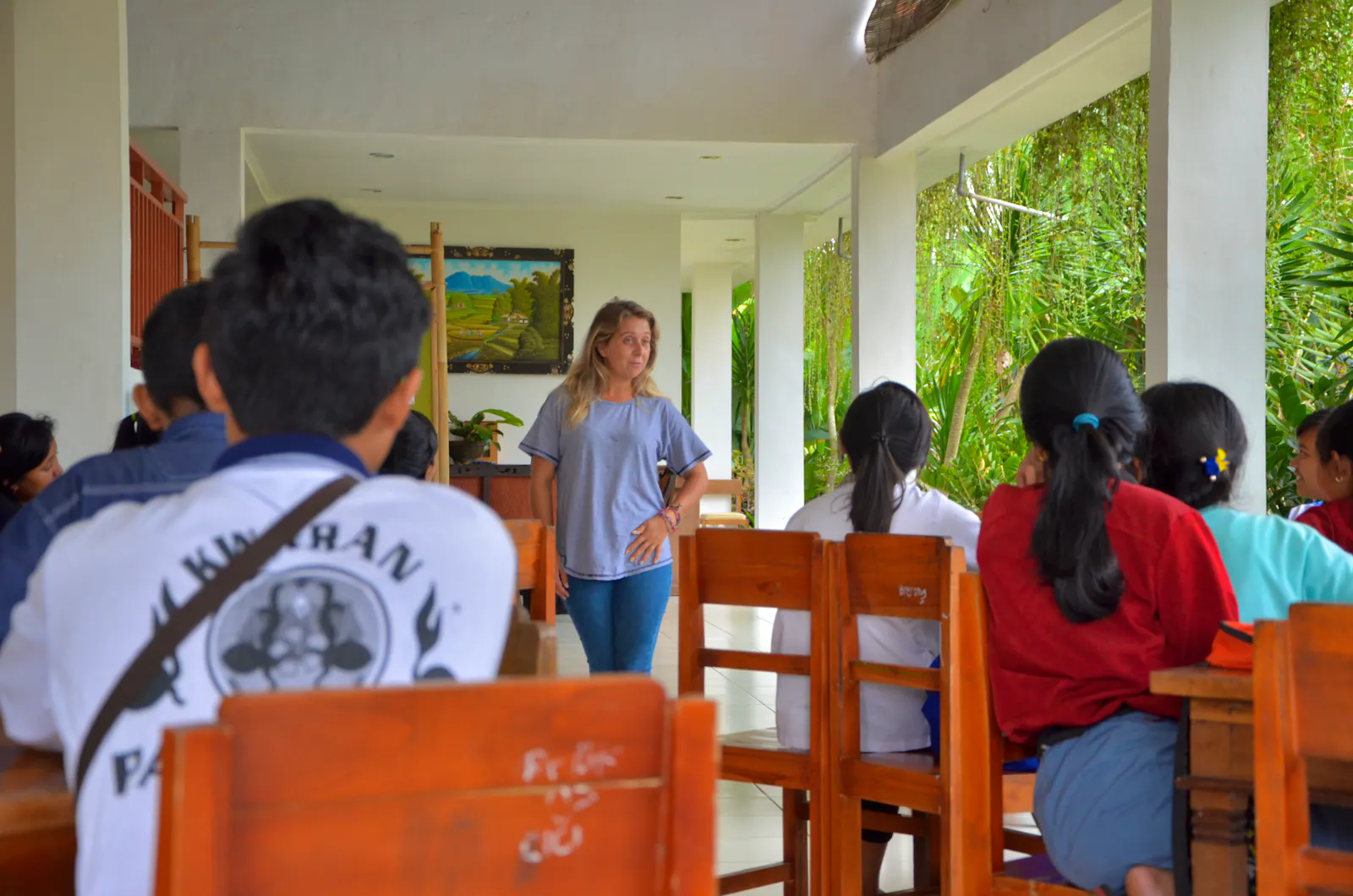 Teaching at NGO High School in Ubud | Volunteer in Indonesia 2025