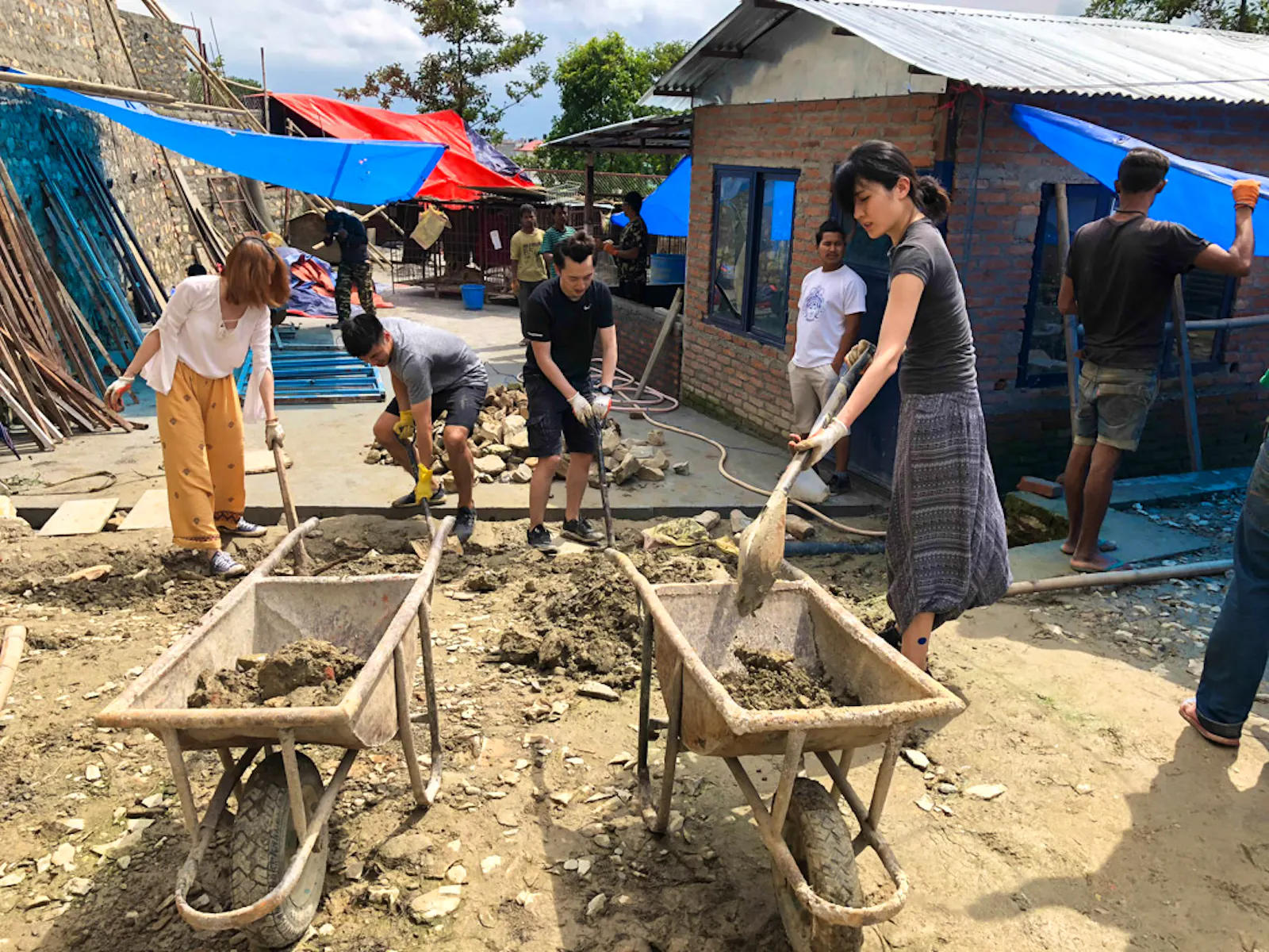 Community Construction and Rebuilding | Fais du bénévolat en Népal 2025